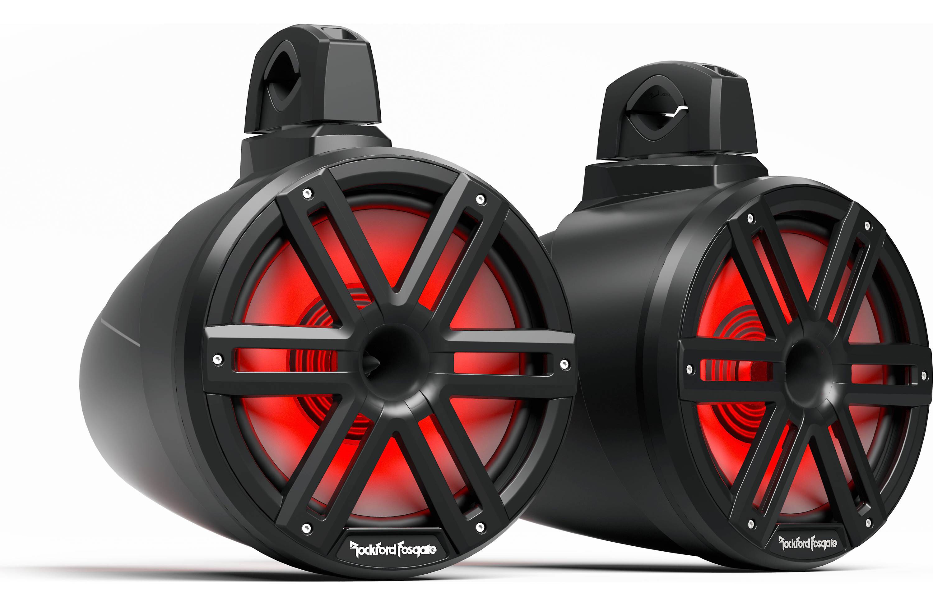 Rockford Fosgate M2WL-10HB 10" Wakeboard Tower Speakers ...