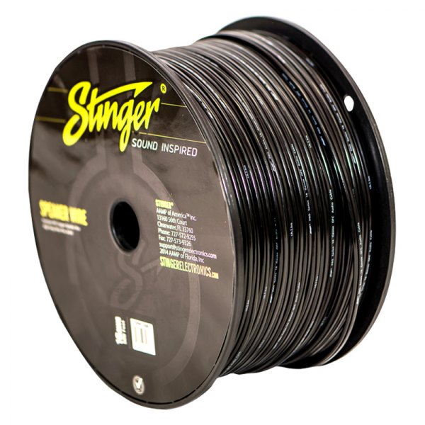 Stinger 16 Gauge OFC Speaker Wire - 5ft Increments ...